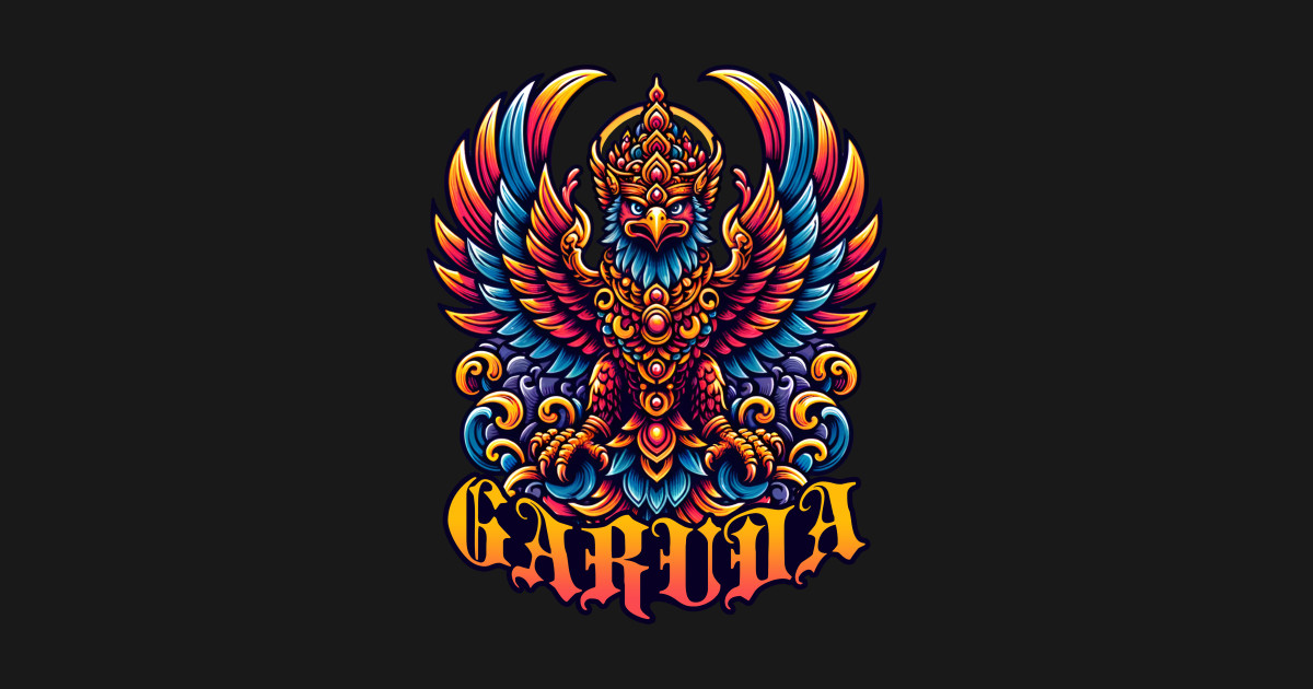Garuda T-shirt Design - Garuda - T-Shirt | TeePublic