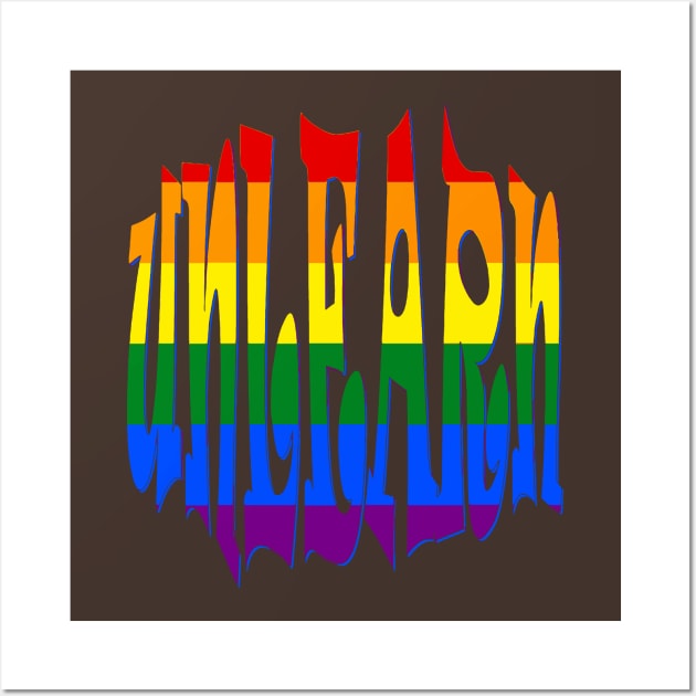 Unlearn Openminded Receptive LGBTQIA Pride Quote - Unlearn - Posters ...