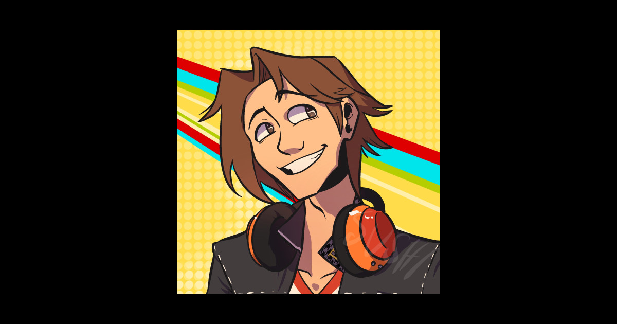 Yosuke Hanamura p4 - Yu Narukami - Sticker | TeePublic