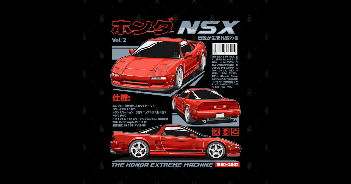 NSX JDM - Honda Nsx - Sticker | TeePublic