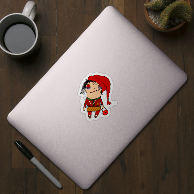 Christmas? Uh? Stressed out rugdoll Santa not ready for Christmas ...