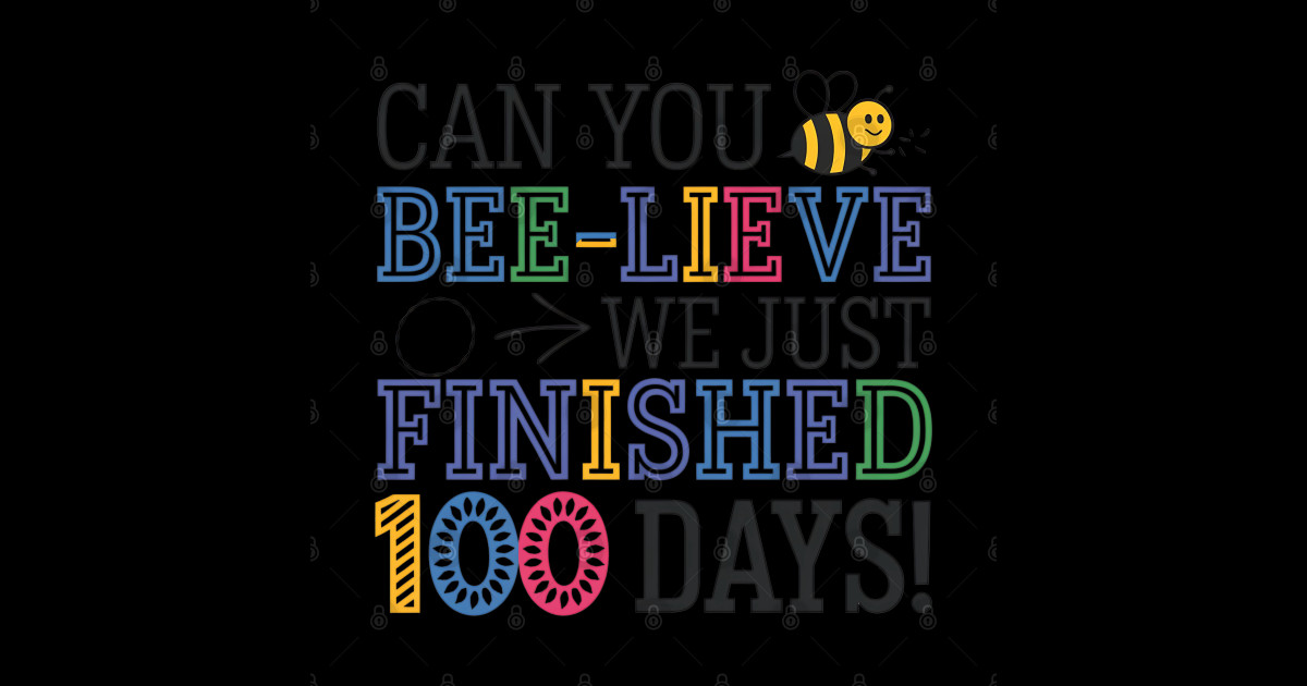I Can't Believe It's Been 100 Days 100th Day Of School - I Cant Believe ...