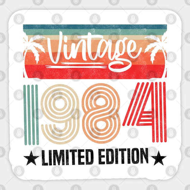 Vintage 1984 Limited Edition - 39th Birthday Vintage Design - 39th ...