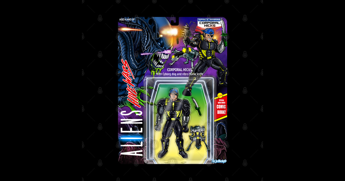 Aliens Corporal Hicks Hive wars - Aliens - Sticker | TeePublic