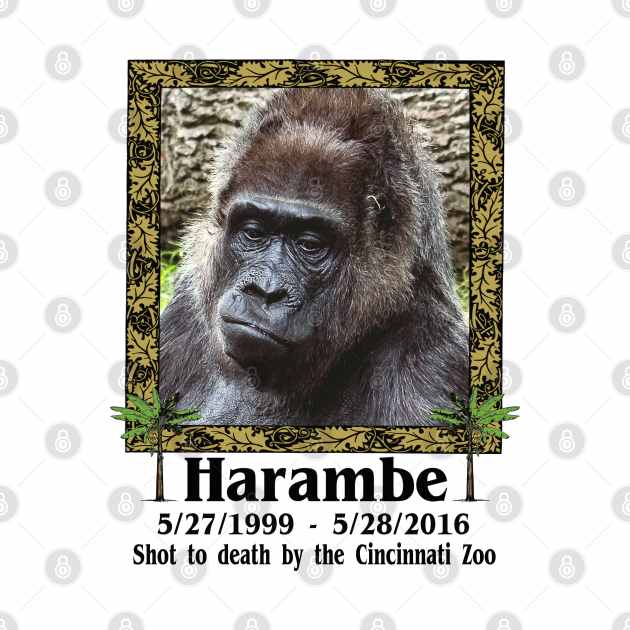 Harambe Memorial Rest In Peace You Were A Good Gorilla You Didn't ...