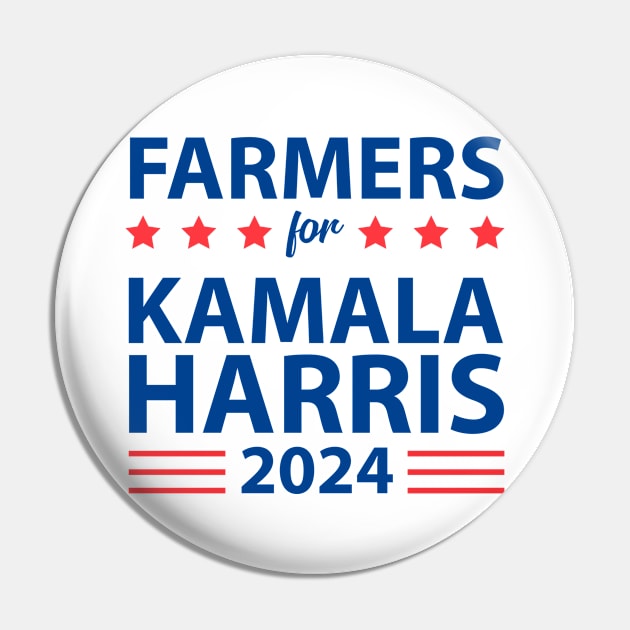 Farmers for KAMALA HARRIS for PRESIDENT 2024 - Farmers Gifts - Pin ...