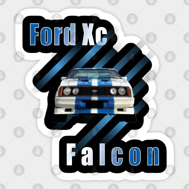 Ford Xc - Ford Falcon - Sticker | TeePublic