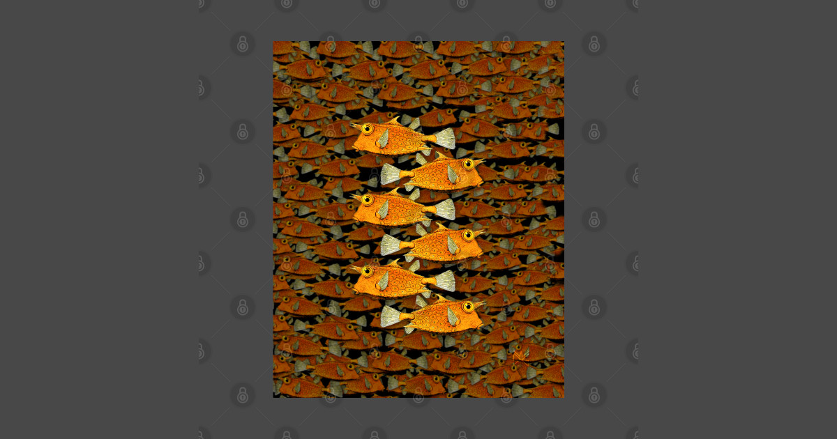 one fish, two fish, many fish [skool] - Fish - T-Shirt | TeePublic