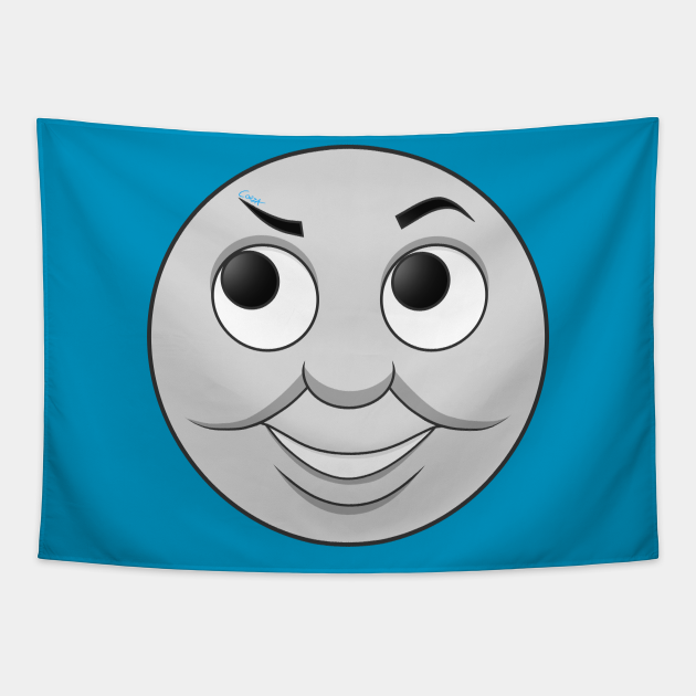 Thomas Cheeky Face - Thomas - Tapestry | TeePublic