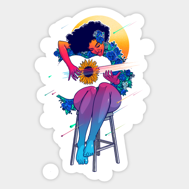 Alegria, Alegria - Floral - Sticker | TeePublic