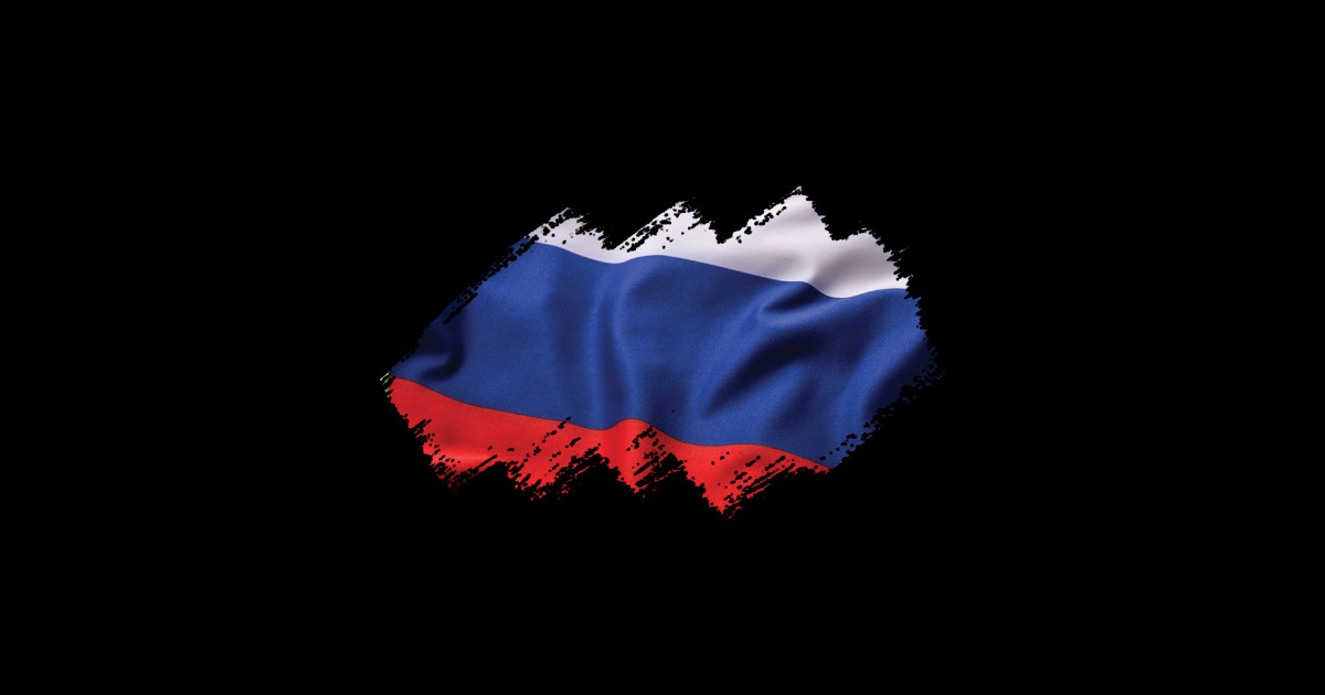 Russian Flag - Russian Flag - Sticker | TeePublic