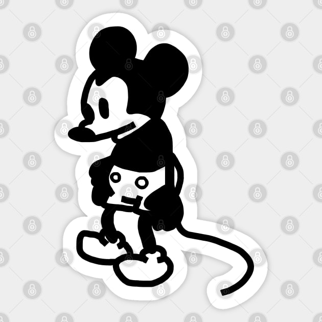 mickey mouse sad