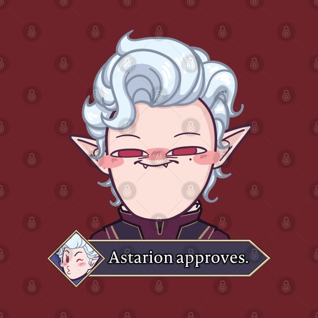 Astarion Approves - Astarion - T-Shirt | TeePublic