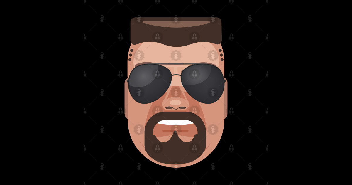 Big Bossman Head - Big Bossman - Sticker | TeePublic