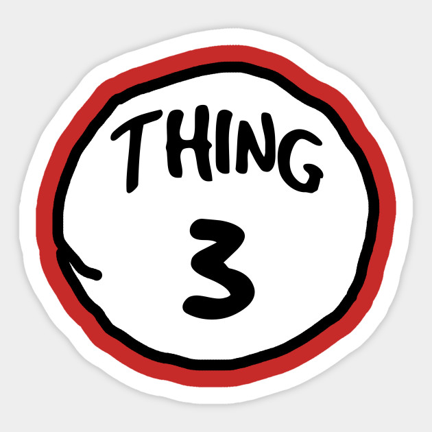 Thing 3 Printable
