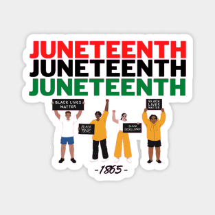 Black History Month Juneteenth 2022 Gif Magnets for Sale | TeePublic