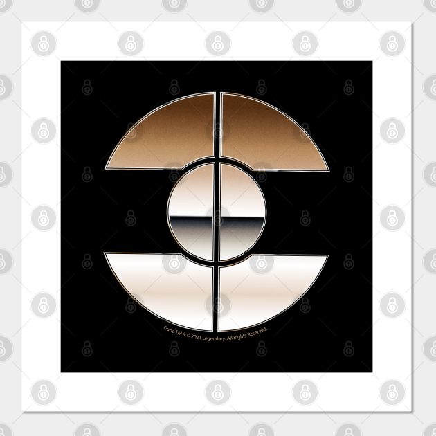 Dune Fremen chrome symbol - Dune - Posters and Art Prints | TeePublic