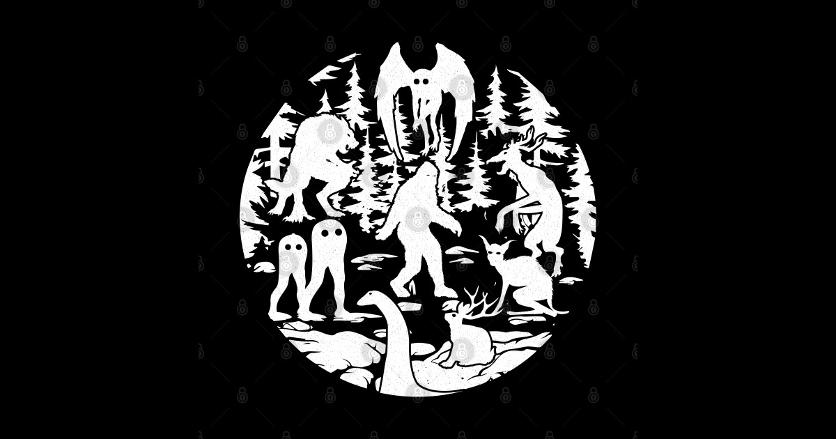 Legendary Cryptids - Cryptids - Sticker | TeePublic