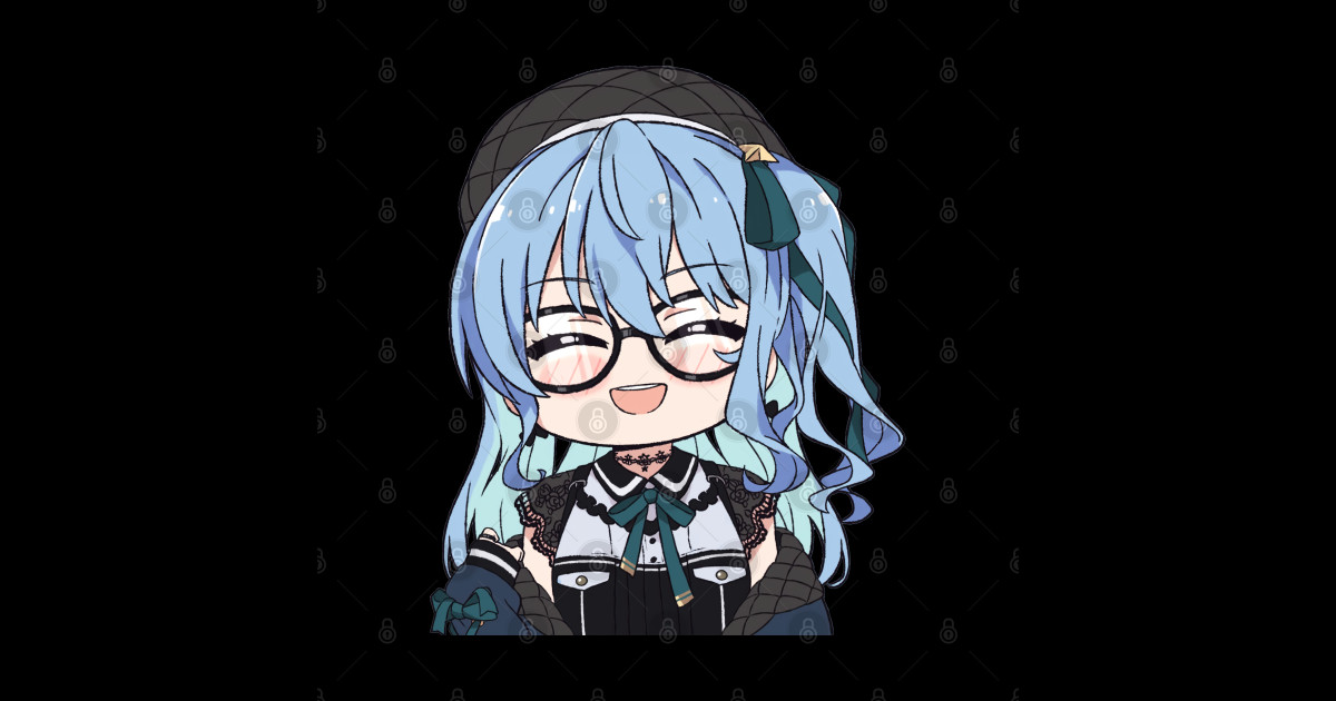 Hoshimachi Suisei Hololive - Hoshimachi Suisei - Sticker | TeePublic