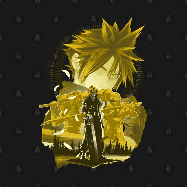 EX-SOLDIER First Class - Cloud Strife - T-Shirt | TeePublic