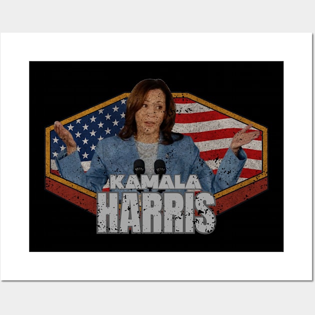 Kamala Harris for president vintage style - Kamala Harris - Posters and ...
