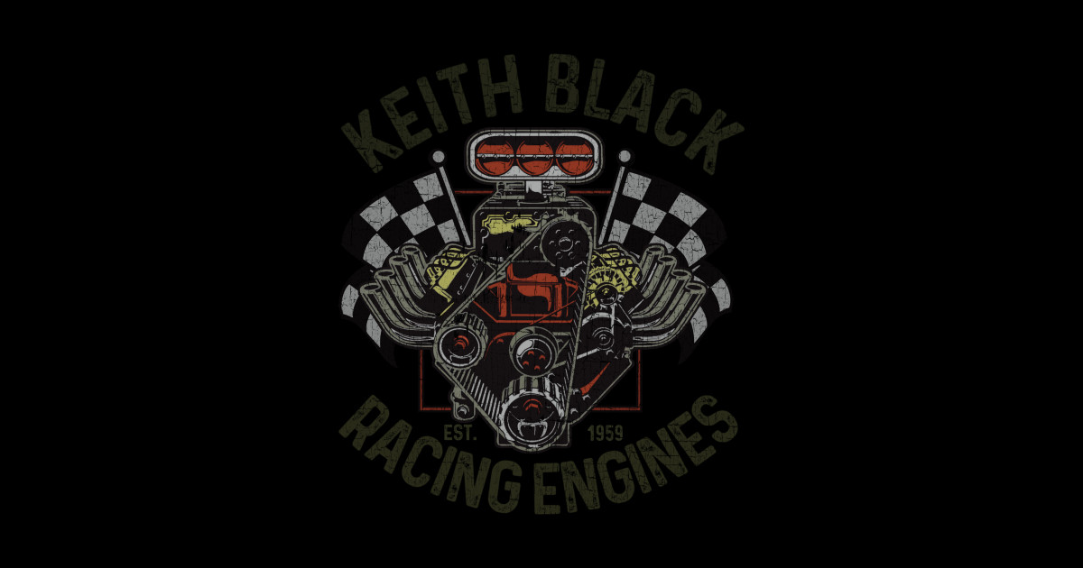 Vintage Keith Black Racing Engine 1959 - Drag Racing - Posters and Art ...