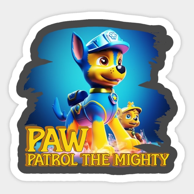 PAW Patrol The Mighty - Paw Patrol The Mighty - Sticker | TeePublic