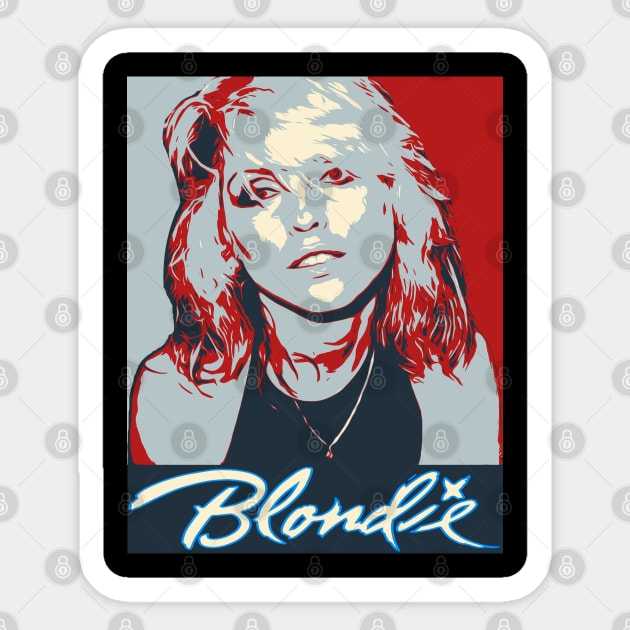 Blondie Poster - Blondie - Sticker | TeePublic