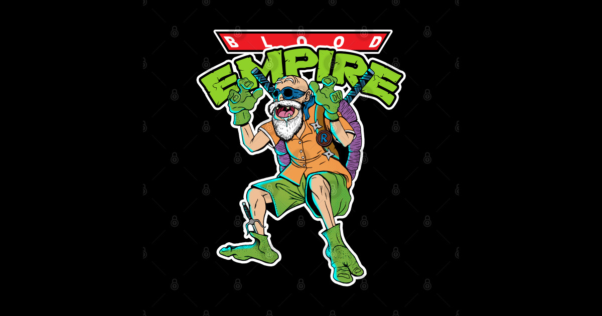Master Ninja Roshi By Blood Empire - Ninja Turtles - Sticker | TeePublic
