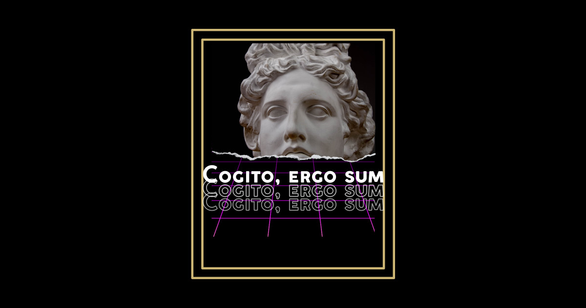 cogito, ergo sum urban style, aesthetic art. - Cogito Ergo Sum ...