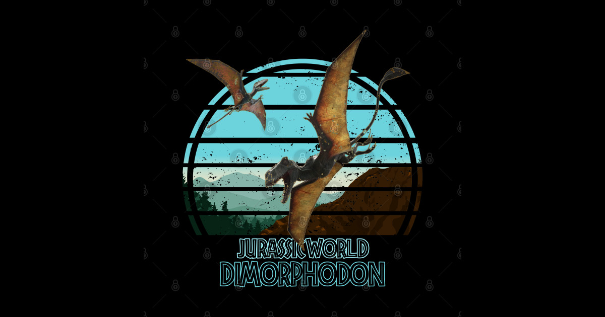 Dimorphodon Distressed Jurassic Flying Dinosaur - Jurassic Park ...