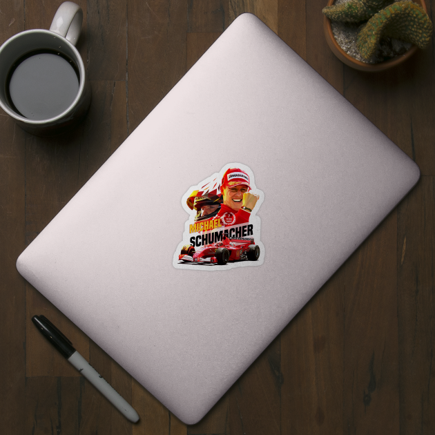 Michael Schumacher - Michael Schumacher - Sticker | TeePublic