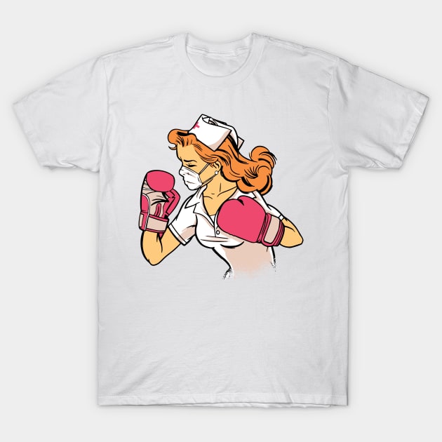 Boxing Nurse - Cool Profession Design Medicine Nurse - Nurse - T-Shirt ...
