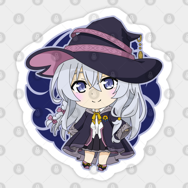 Elaina Kawaii - Elaina - Sticker | TeePublic