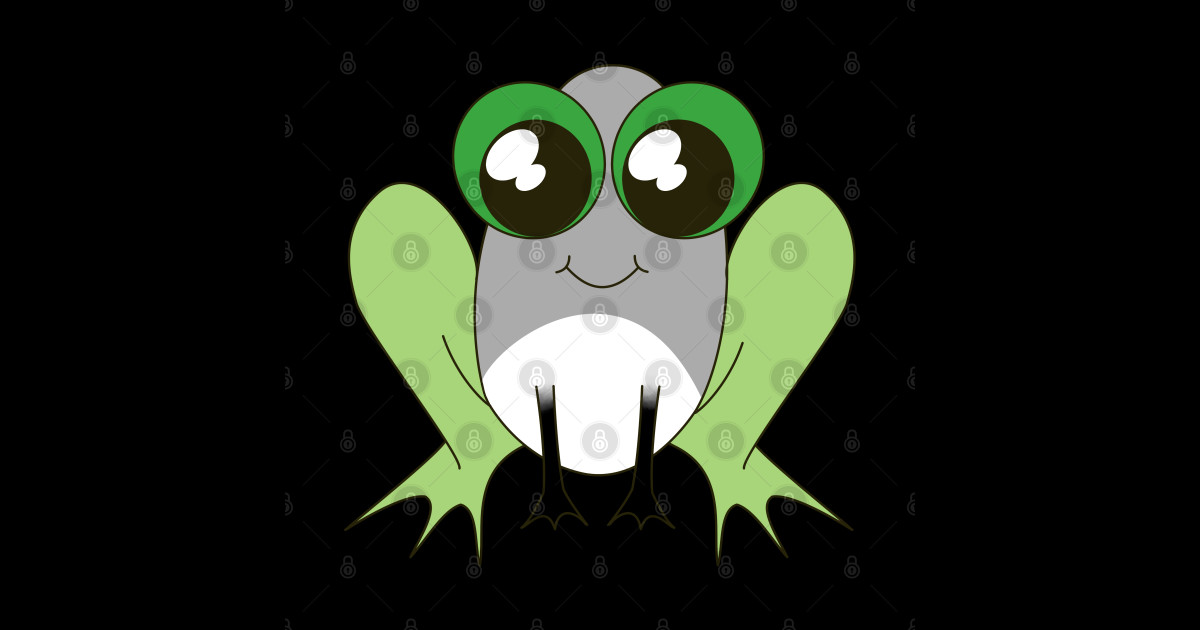Lil' Aro Pride Frog - Frog - Sticker | TeePublic