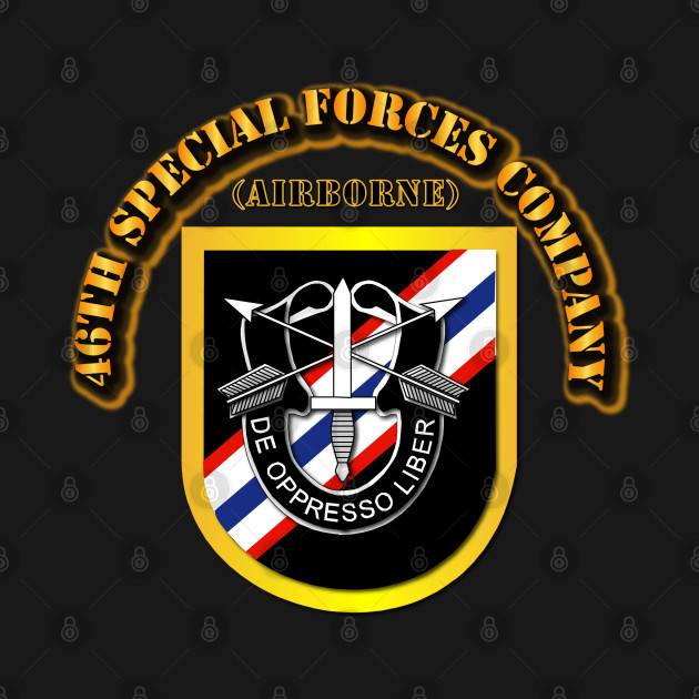 46th Special Forces Company - Flash - War - T-Shirt | TeePublic