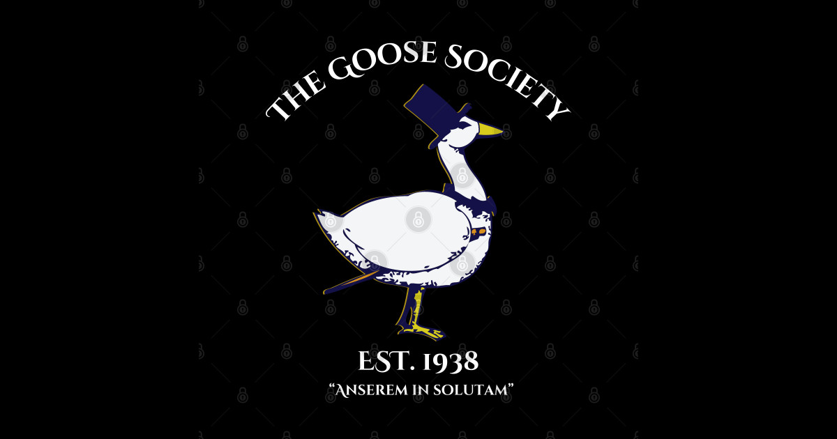 The Goose Society - Geese - Sticker | TeePublic