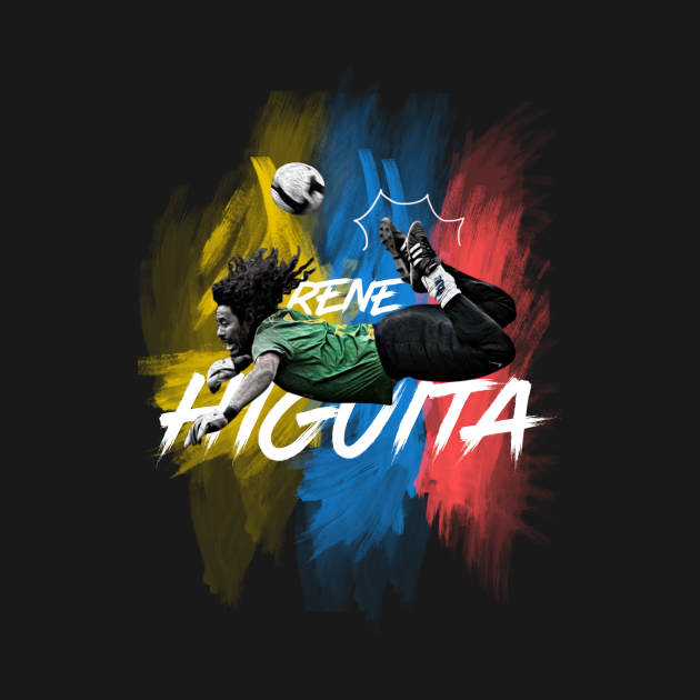 Jose Rene Higuita Zapata - Higuita - Kids T-Shirt | TeePublic