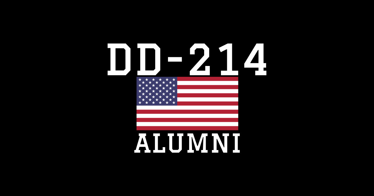 Patriotic DD-214 Alumni - Dd 214 Alumni - Sticker | TeePublic