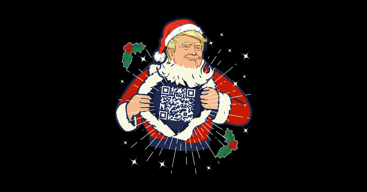 Funny Trump Dance QR Code Back - Trump Dance Qr Code - Sticker | TeePublic