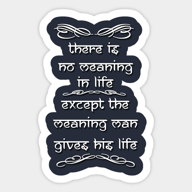 Purpose - Purpose - Sticker | TeePublic