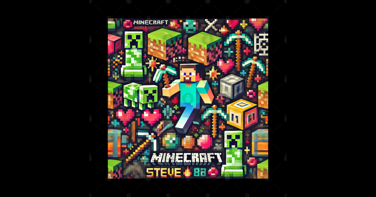 The Minecraft - Blocky Adventure Awaits - Minecraft - Sticker | TeePublic