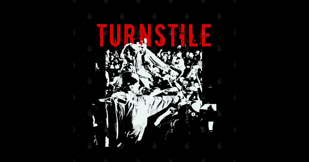 turnstile get it on - Turnstile - Sticker | TeePublic