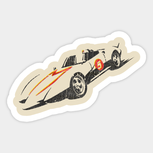VINTAGE - Speed Racer - Vintage - Sticker | TeePublic