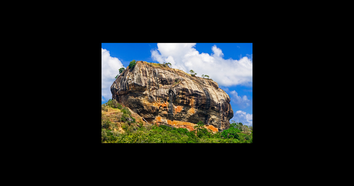 Sigiriya Rock. - Sigiriya - Sticker | TeePublic