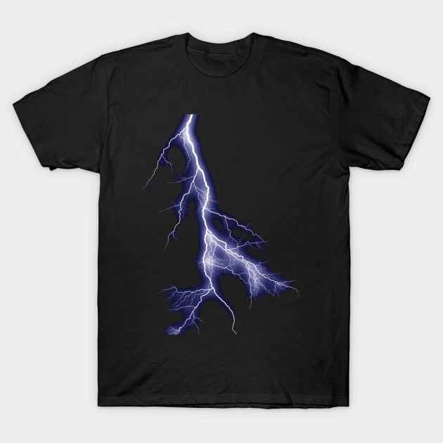 Lightning strikes - Lightning - T-Shirt | TeePublic