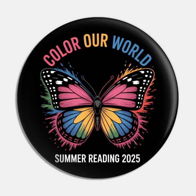Color Our World Summer Reading Program 2025 Butterfly - Color Our World ...
