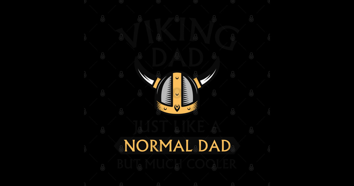 Viking Dad - Viking Dad - Sticker | TeePublic