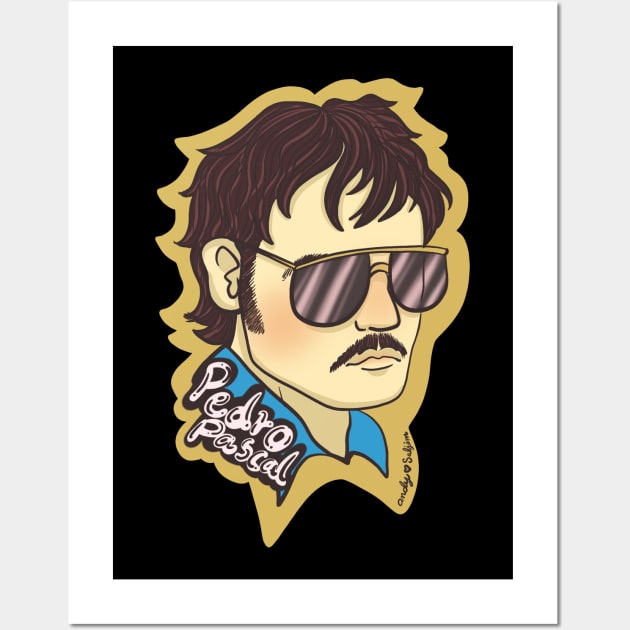 Pedro Pascal Fanart - Pedro Pascal - Posters and Art Prints | TeePublic