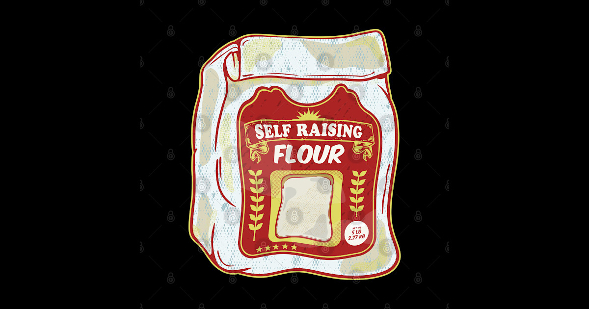 Self raising flour - Baking - Sticker | TeePublic